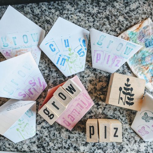 Easy Origami Seed Packets - DIY Envelopes for Seed Storage - Bunny's Garden
