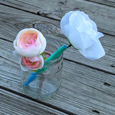 Pen Roses DIY – Fun Craft Making Flower Pens - Bunny's Garden